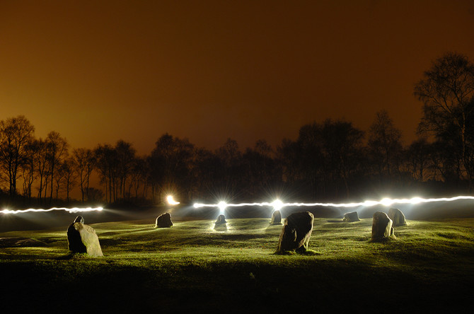 Landscape Photography - the Countryside at Night - On Landscape