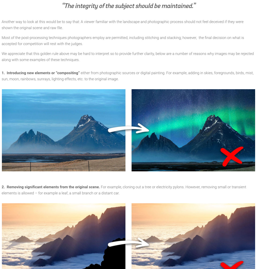 rules | On Landscape